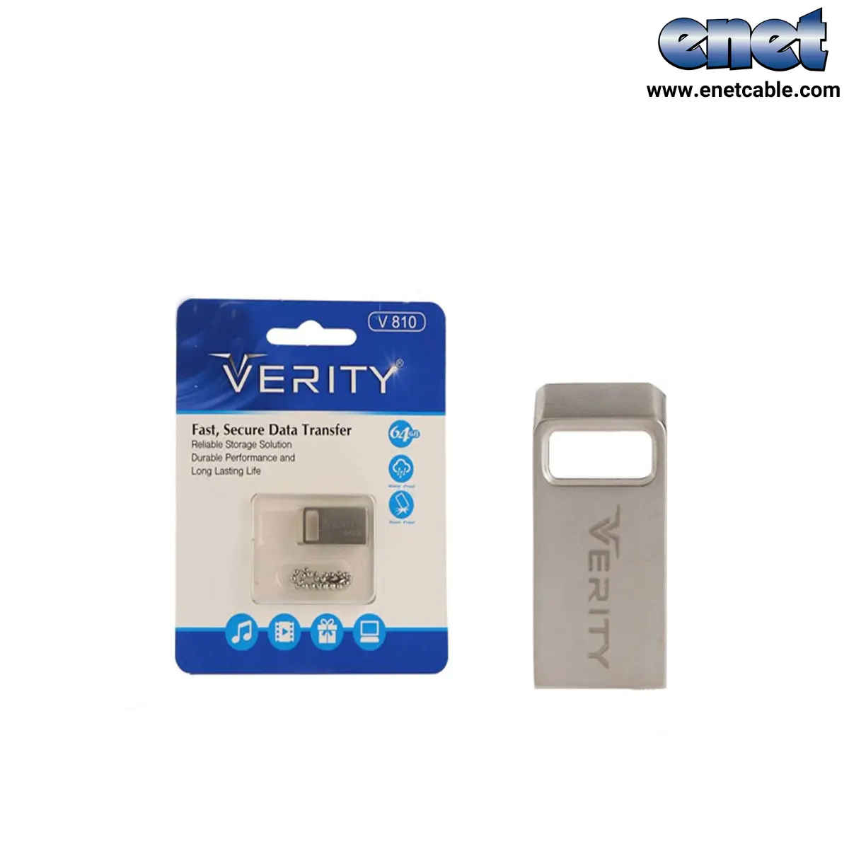 خرید و قیمت عمده فلش ۶۴ گیگ وریتی Verity V810 ⭐️| فروشگاه ای‌نت