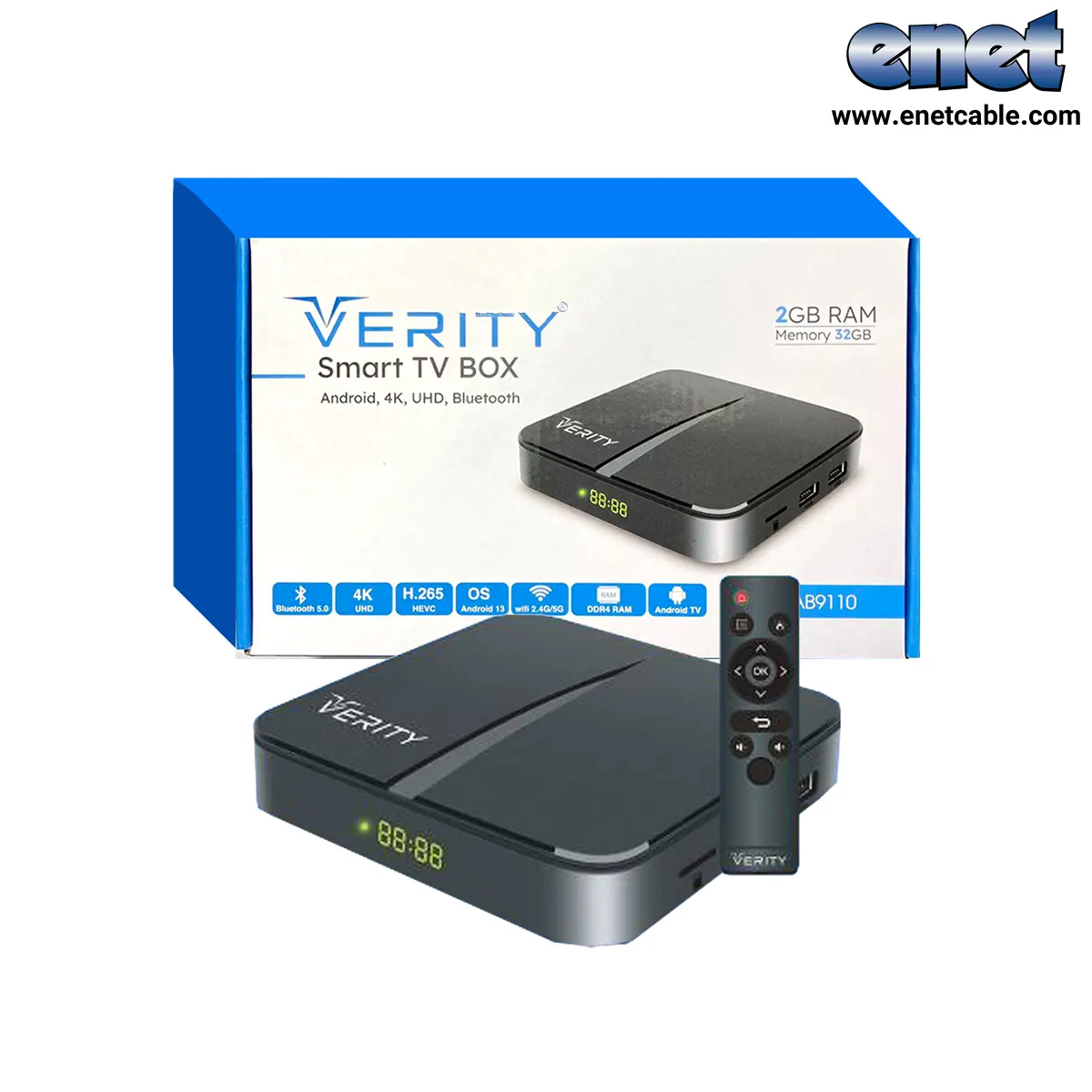 خرید و قیمت عمده اندروید باکس VERITY V-AB9110 ⭐️| فروشگاه ای‌نت