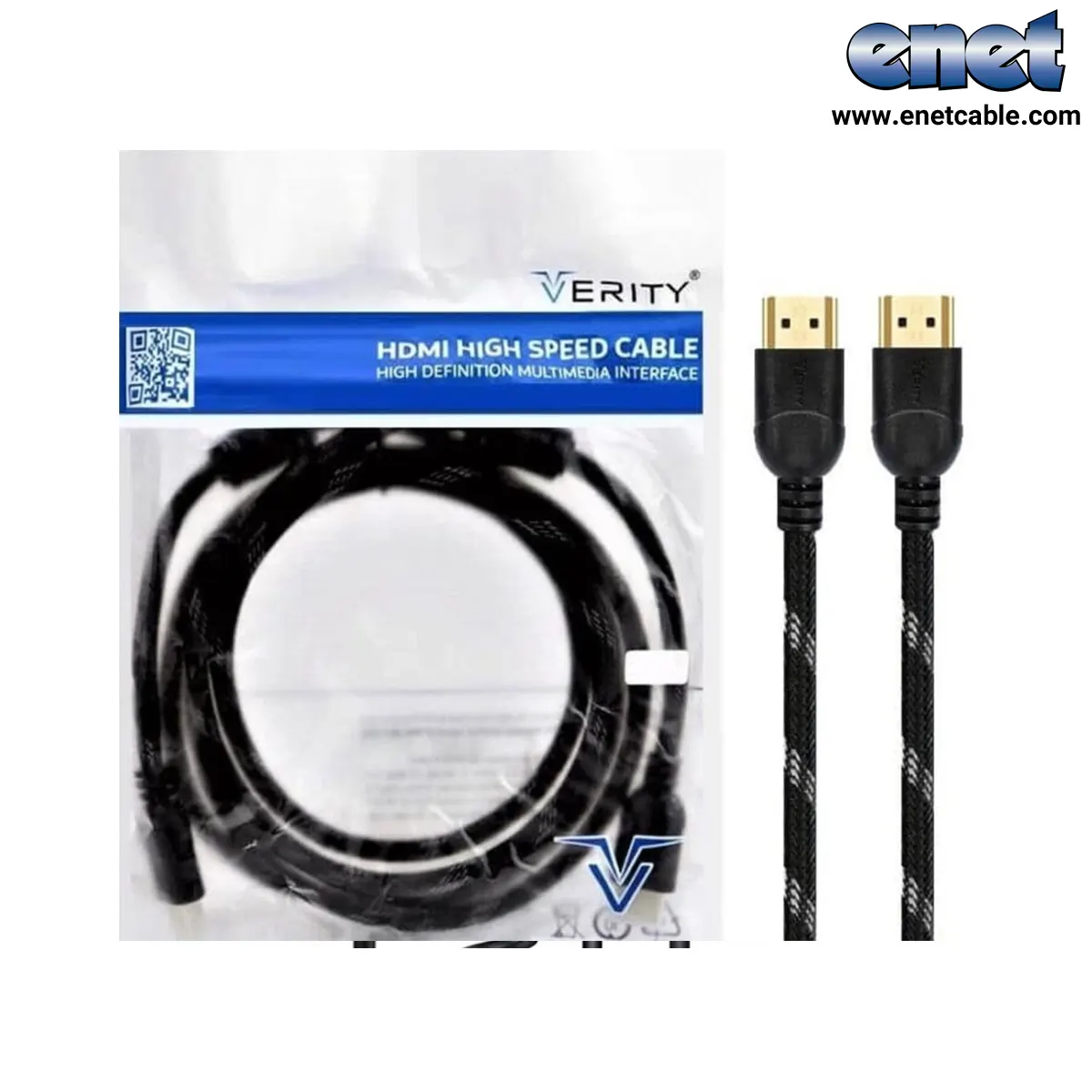 خرید و قیمت عمده کابل HDMI 5Mکنفی VERITY ⭐️| فروشگاه ای‌نت