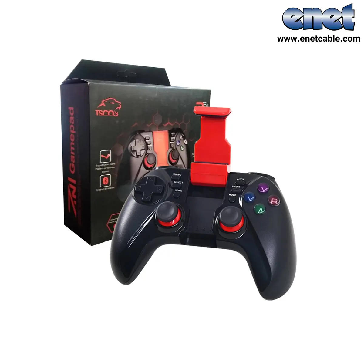 خرید و قیمت عمده دسته بازی موبایل بیسیم تسکو مدل TG145w ⭐️| فروشگاه ای‌نت