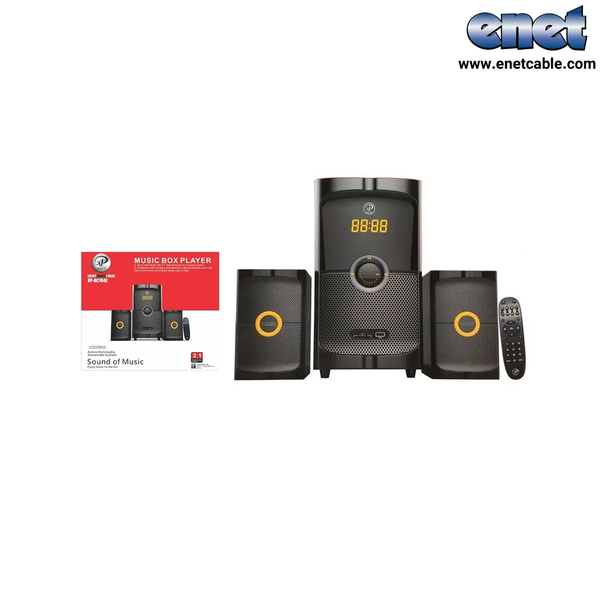 خرید و قیمت عمده اسپیکر سه تیکه XP-AC804 ⭐️| فروشگاه ای‌نت