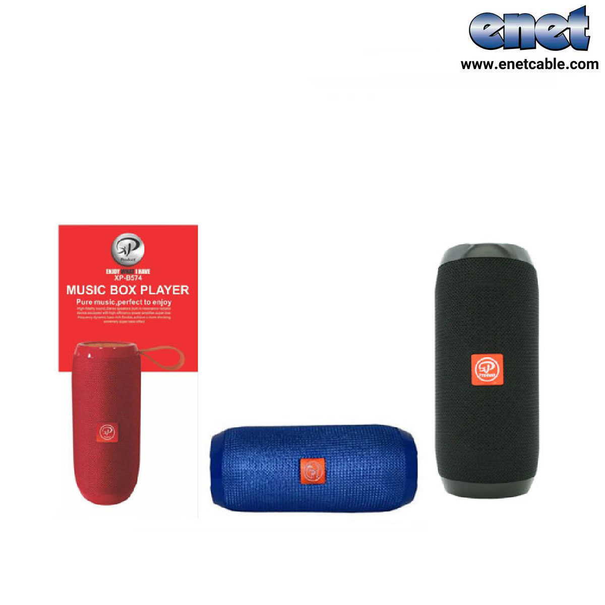 خرید و قیمت عمده اسپیکر بلوتوثی رم و فلش خور XP-B574 ⭐️| فروشگاه ای‌نت