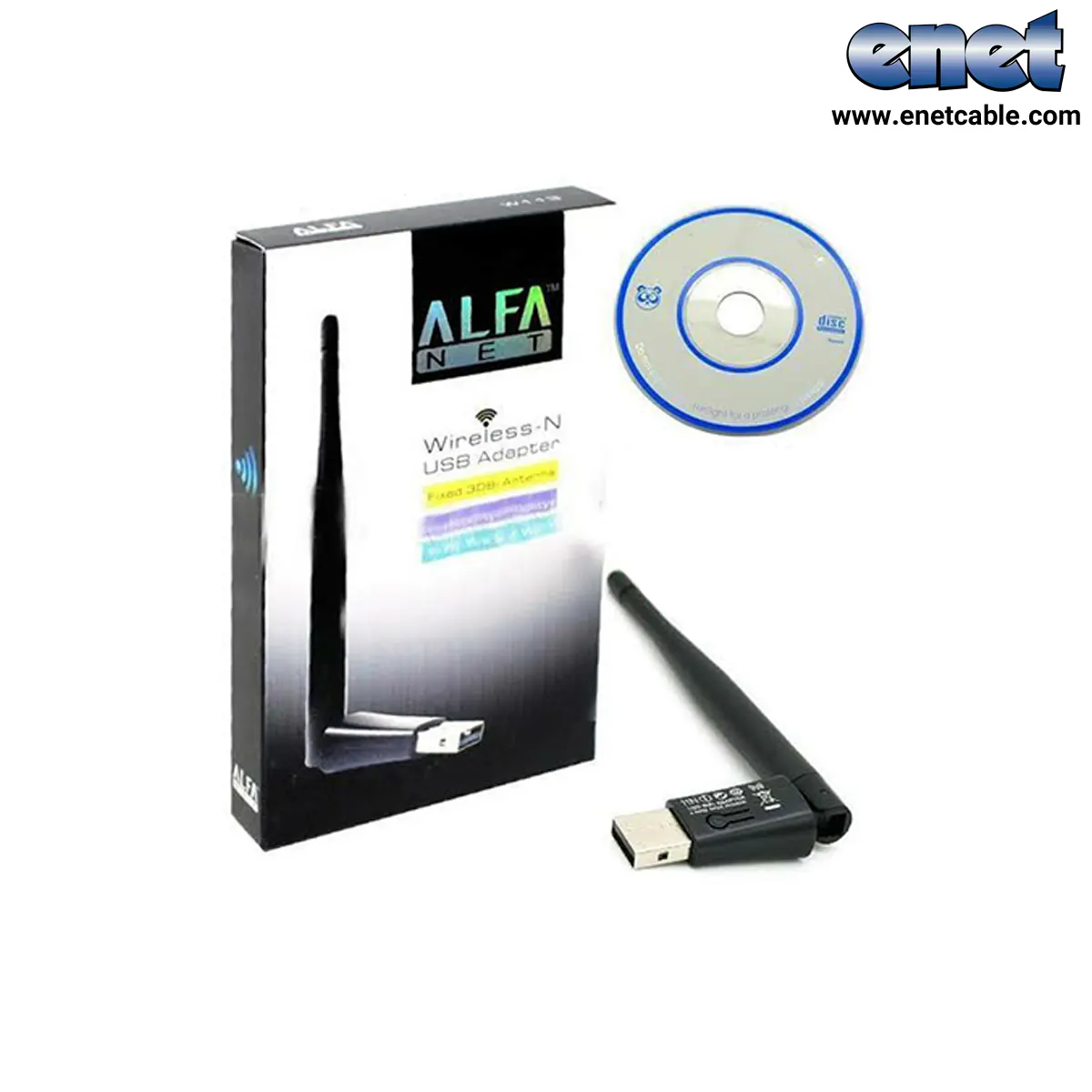 خرید و قیمت عمده WIFI آنتن بزرگ ALFA مدل W113 ⭐️| فروشگاه ای‌نت