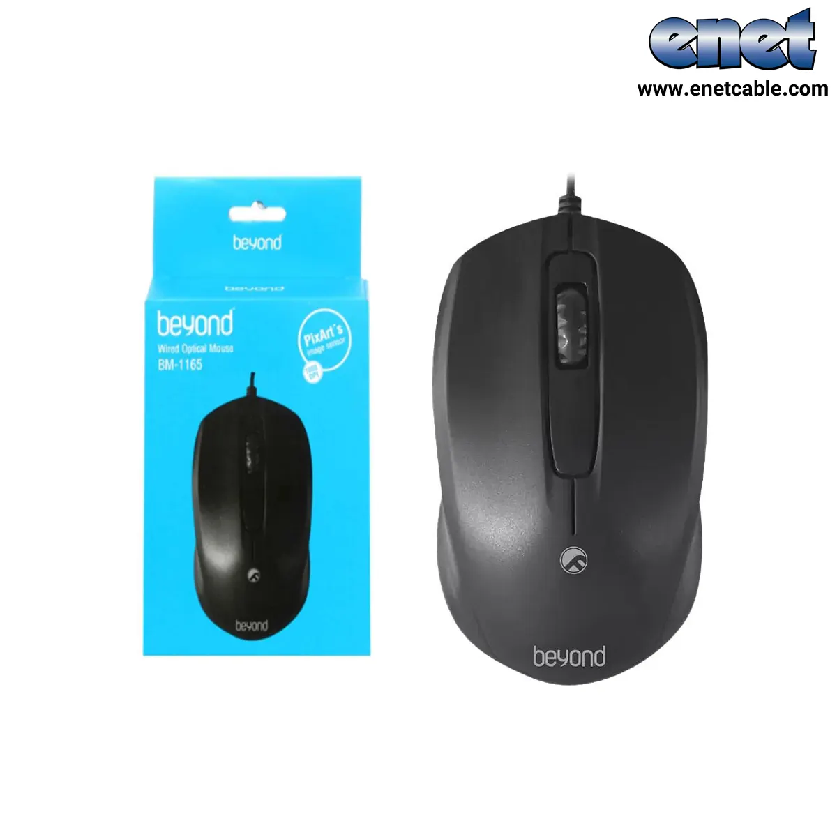 خرید و قیمت عمده موس سیم دار BM-۱۱۶۵ بیاند/BEYOND ⭐️| فروشگاه ای‌نت