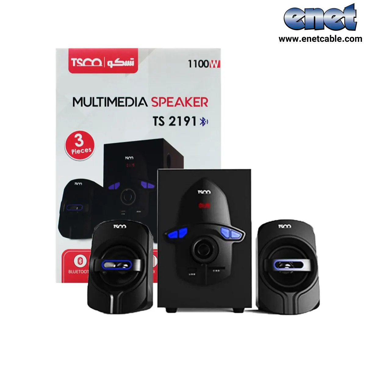 خرید و قیمت عمده اسپیکر سه تیکه تسکو TSCO TS2191 ⭐️| فروشگاه ای‌نت
