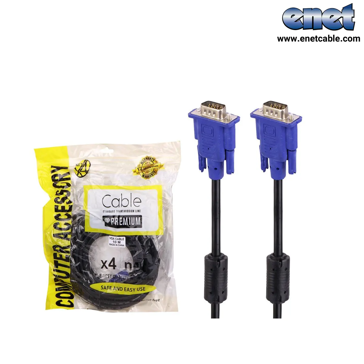 خرید و قیمت عمده کابلX4NET VGA 10m ⭐️| فروشگاه ای‌نت