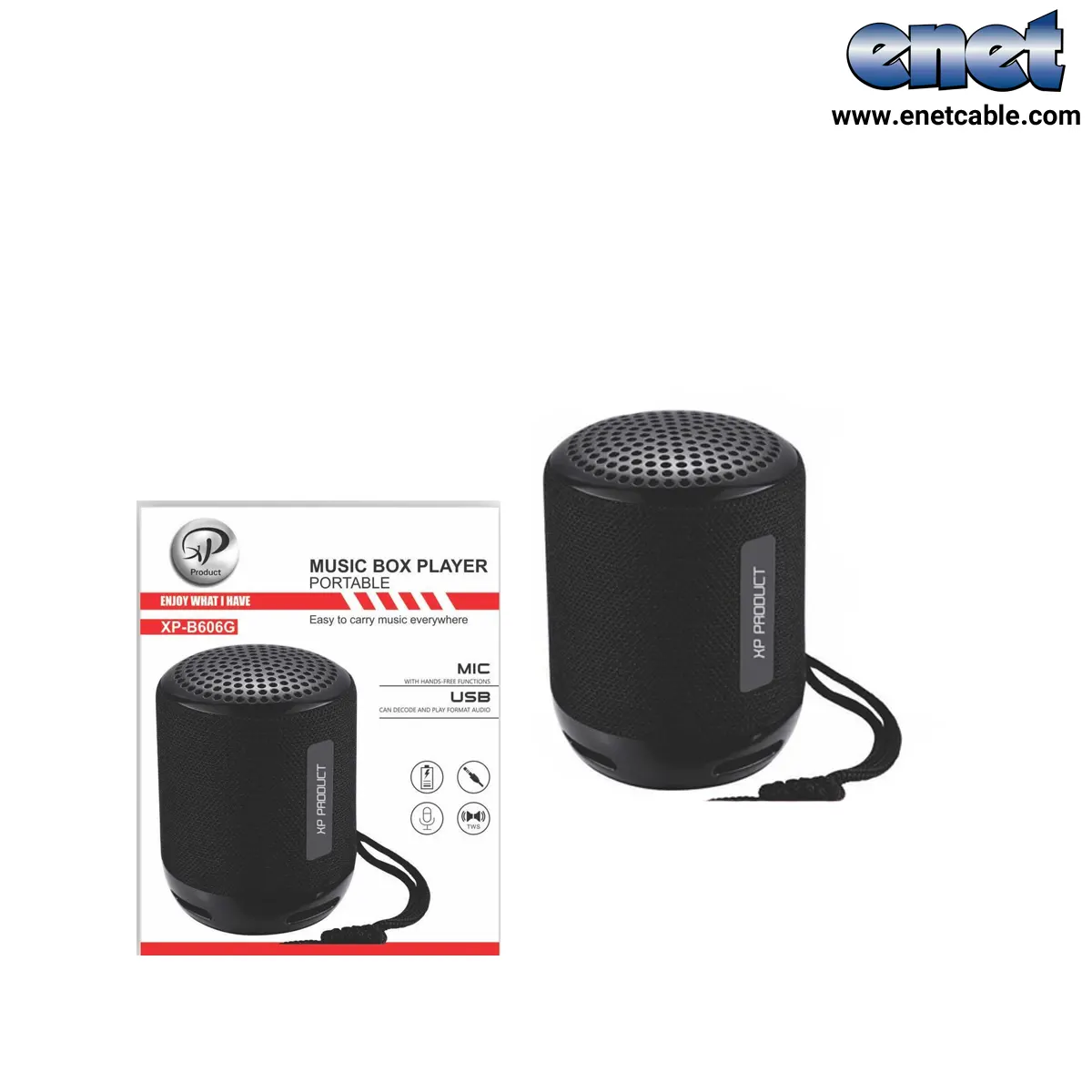 خرید و قیمت عمده اسپیکر بلوتوثی رم و فلش خور XP-B606g ⭐️| فروشگاه ای‌نت