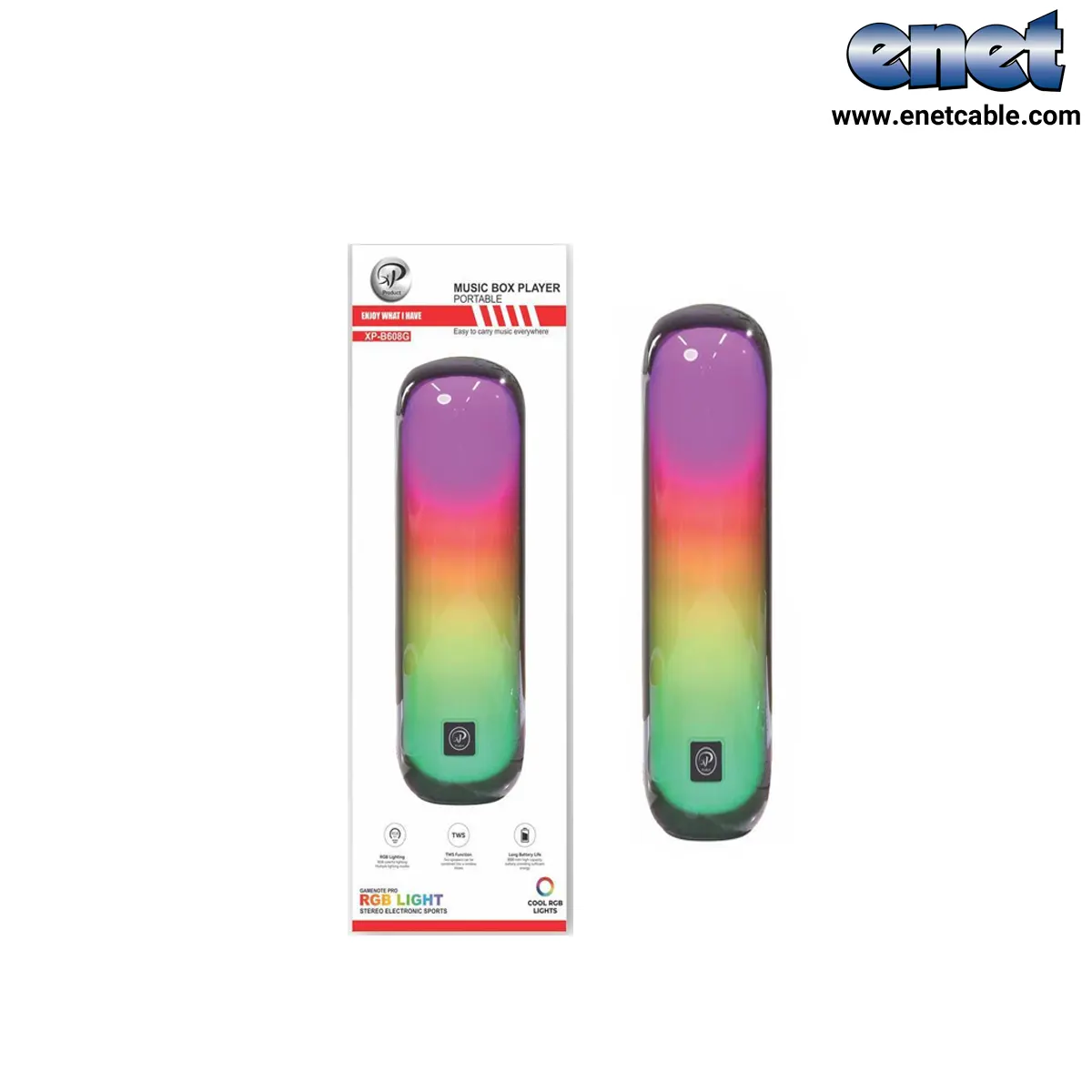 خرید و قیمت عمده اسپیکر بلوتوثی رم و فلش خور XP-B608g ⭐️| فروشگاه ای‌نت