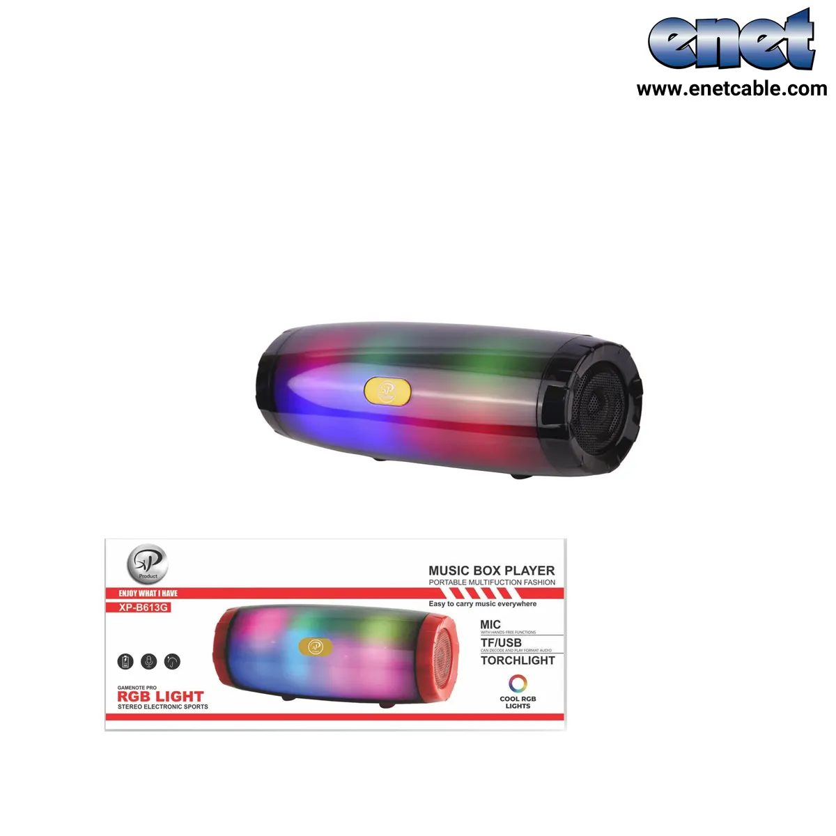 خرید و قیمت عمده اسپیکر بلوتوثی رم و فلش خور XP-B613g ⭐️| فروشگاه ای‌نت