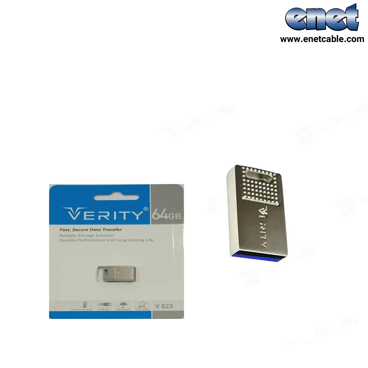 خرید و قیمت عمده فلش ۶۴ گیگ USB3.0 وریتی مدل V823 ⭐️| فروشگاه ای‌نت