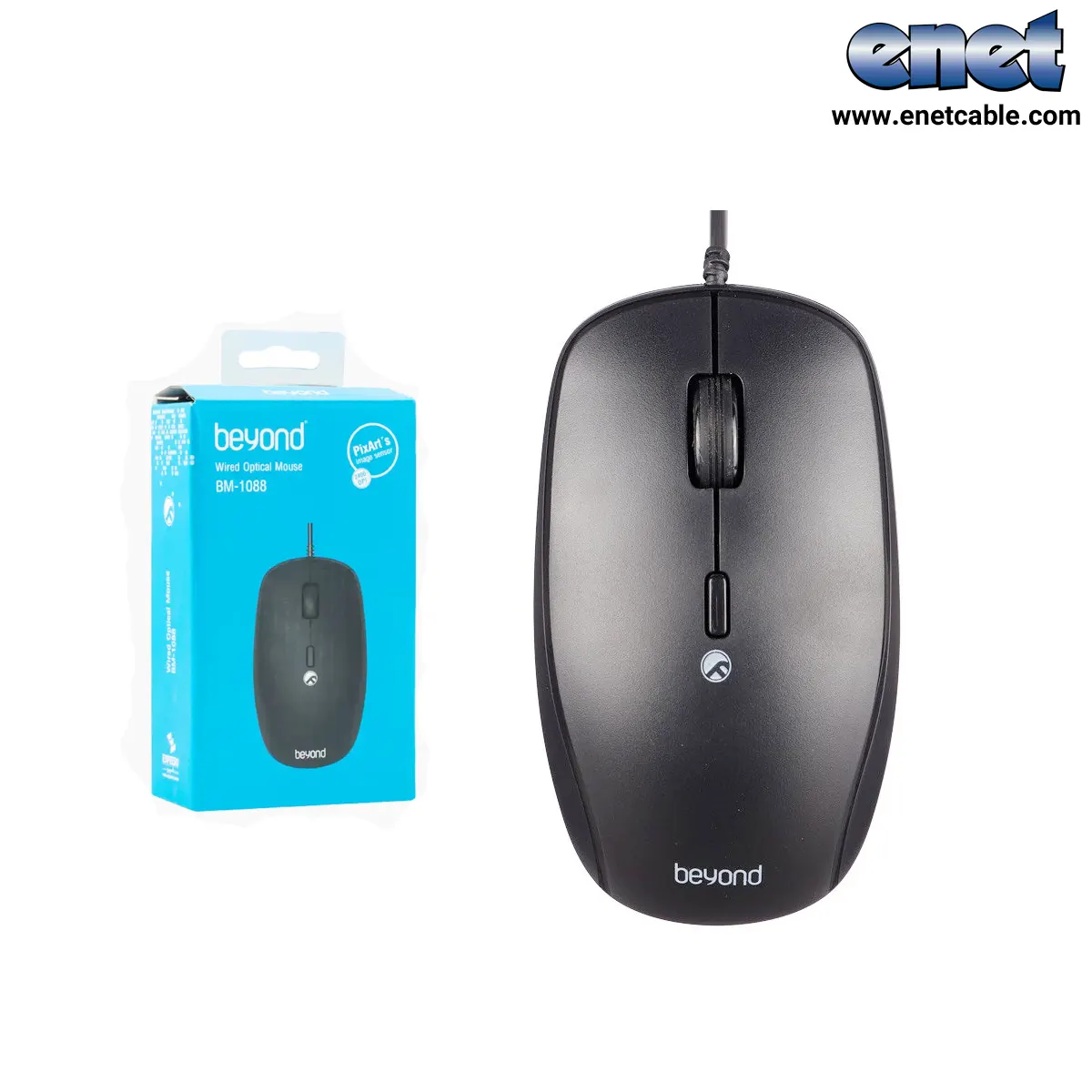 خرید و قیمت عمده موس باسیم بیاند فراسو مدل BM-1088 ⭐️| فروشگاه ای‌نت