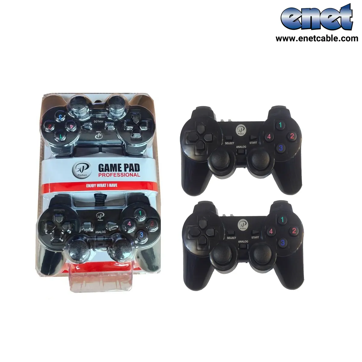 خرید و قیمت عمده گیم پد دوبل شکدار XP-MX213 ⭐️| فروشگاه ای‌نت