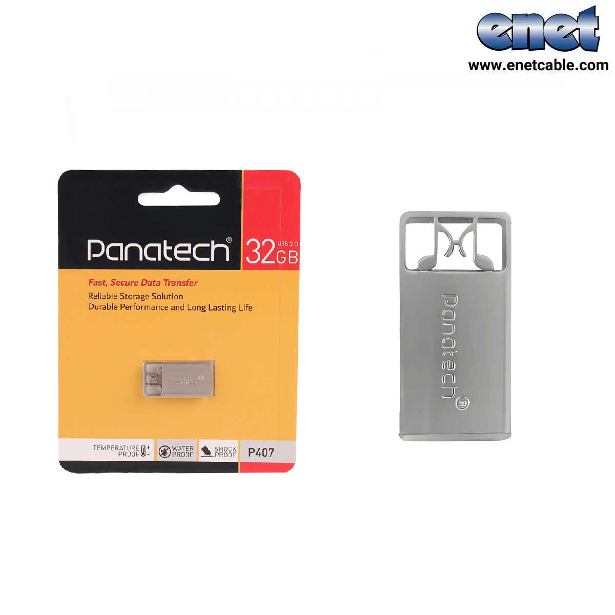 خرید و قیمت عمده فلش ۳۲ گیگ PANATECH P407 ⭐️| فروشگاه ای‌نت