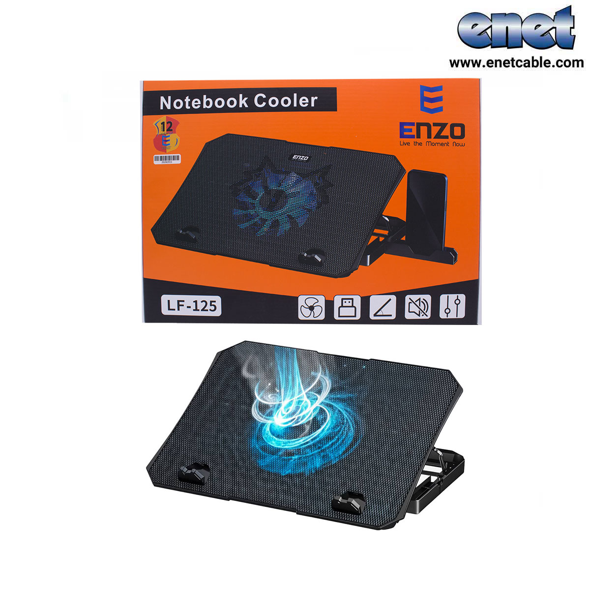 خرید و قیمت عمده کولپد ENZO LF-125 ⭐️| فروشگاه ای‌نت